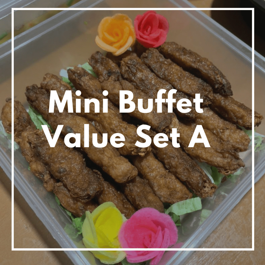 Halal tingkat meal with Mini Buffet Value Set Menu A - Bayfront Pte Ltd